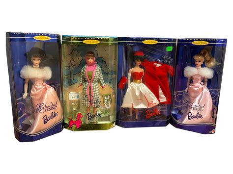 Lot 4 Collector And Limited Edition Reproduction Barbies