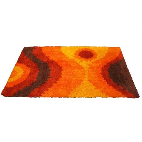 1960s Rya Rug Rya Rug Rug Hooking Designs Mid Century Mod