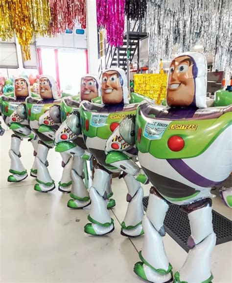 53 Inch Buzz Lightyear Toy Story Airwalker Foil Balloon Toy Story