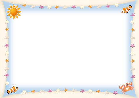 Free Beach Frames Download Free Beach Frames Png Images Free Cliparts