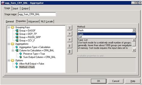 Intelligence Base Datastage Aggregate Method In Aggregator Stage