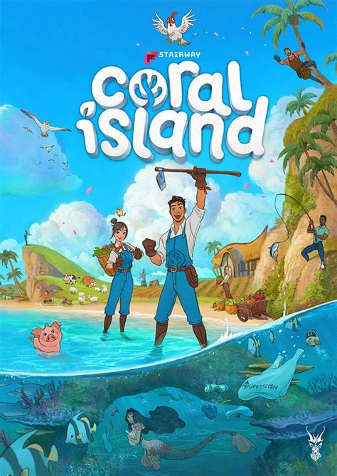 Coral Island Official Cover 花瓣网