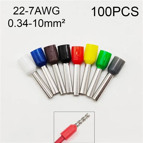 100pcs Car Accessories Terminal Eletrico Wire Conector Crimp Connectors Terminal Connector Cable
