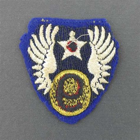 Usaaf 9th Af Shoulder Patch English Made