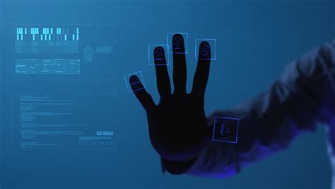 Biometric Hand Scanner Stock Video Footage 4k And Hd Video Clips