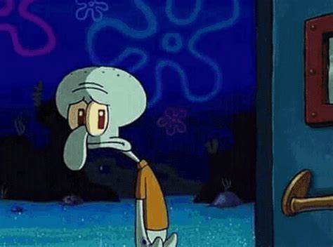 Squidward Sad Face