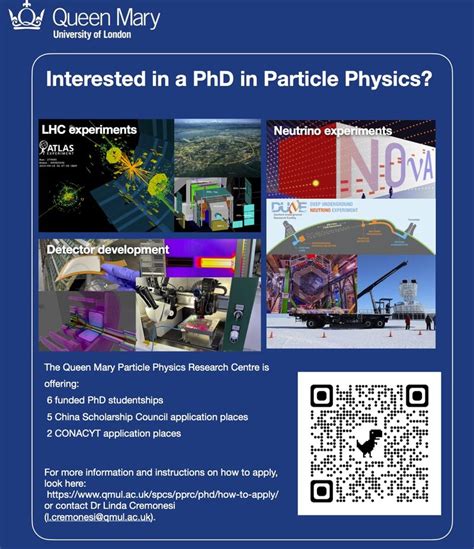 Linda Cremonesi On Linkedin Are You Interested In A Phd Particle Physics We Have A Number Of