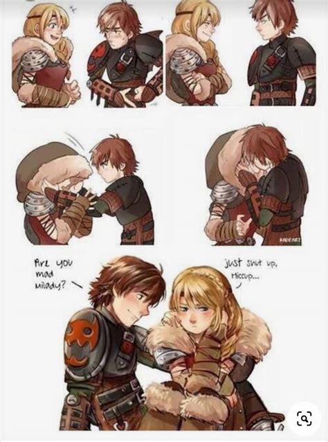 A How To Train My Dragon 2 Kissing Moment By Jakeplayspvz On Deviantart