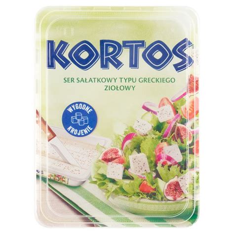 Kortos Ser Sałatkowy Typu Greckiego Ziołowy 160 G 1 Szt0160 Kg