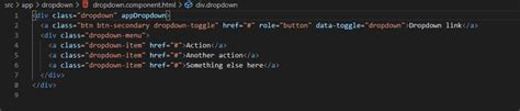 Getting Around Bootstap 4 Dropdown With Custom Directives In Angular ‘open Vs ‘show By
