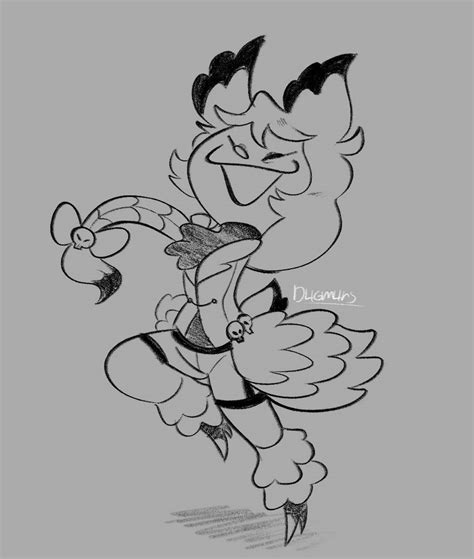 Hazbin Hotel Dante Silli Critter Doodle By Kokomi9959 On Deviantart