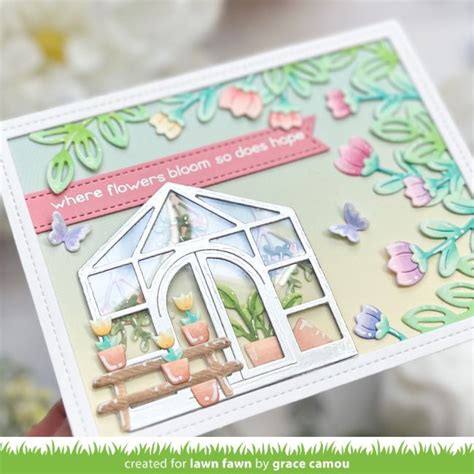 Lawn Fawn Intro Build A Greenhouse Lawn Fawn In 2024 Garden