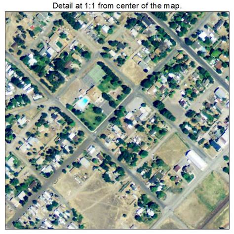 Aerial Photography Map Of Montague Ca California