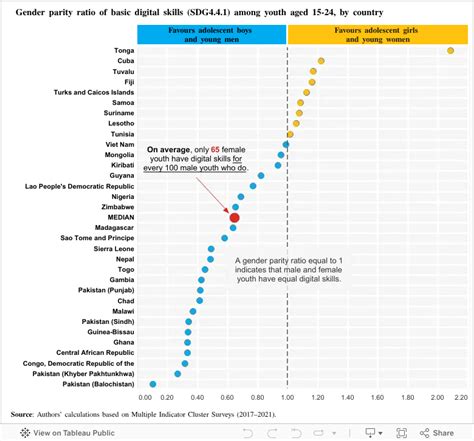 Bridging The Gender Digital Divide Unicef Data