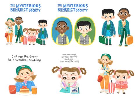 The Mysterious Benedict Society Illustration On Behance