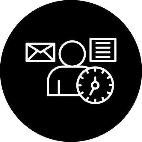 Virtual Assistant Services Panel Circle Inverted 67132844 Vector Art At