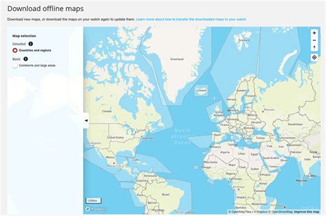 Offline Maps Polar Global