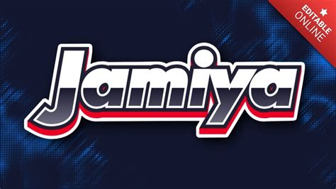 Jamiya Text Style Effects Generator