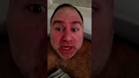 Fat Hairy Italian Man Lays A Big Fart In His Bathtub He Can Barley Fit