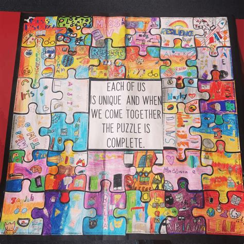 Getting To Know You Collaborative Puzzle Back To School Activities