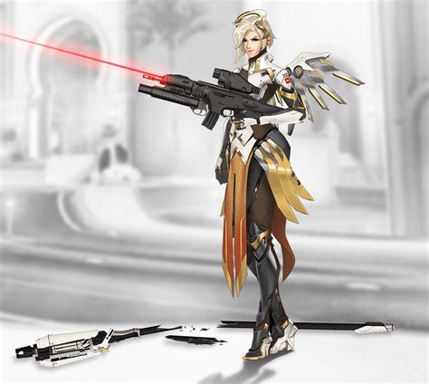 Give Mercy Widows Rifle Itll Be A Nerf To Battle Mercys Across The Board Roverwatchcirclejerk