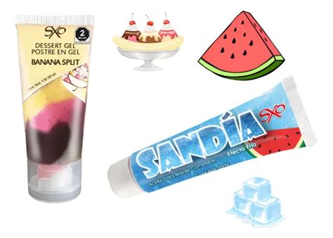 Lubricante Banna Split Postre Oral And Aceite Efecto Frío Sxo Banna Split Sandía Meses Sin Interés
