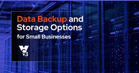 Vc3 Data Backup And Storage Options For Small Business Zac Weaks Posted On The Topic Linkedin
