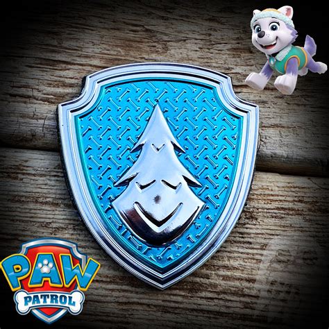 Paw Patrol Badges Flexshield Velcro Back Ghost Patch