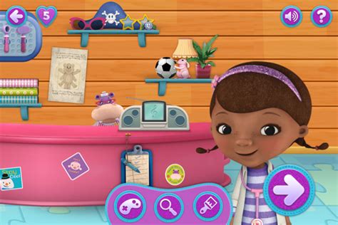 🕹️ Play Doc Mcstuffins Docs World Game Free Online Doc Mcstuffins Doctor Clinic Health Video