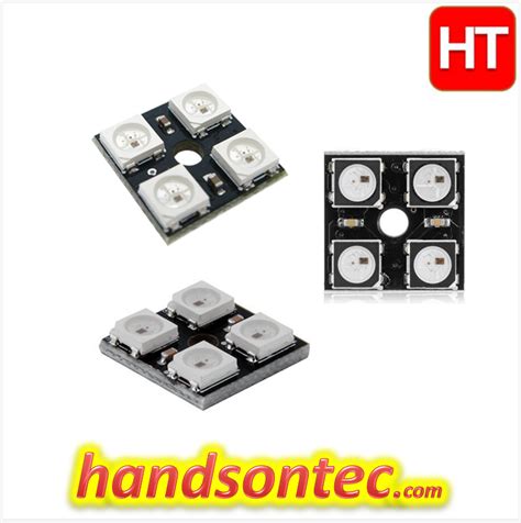 WS B RGB Neopixel Matrix Display HandsOn Tech