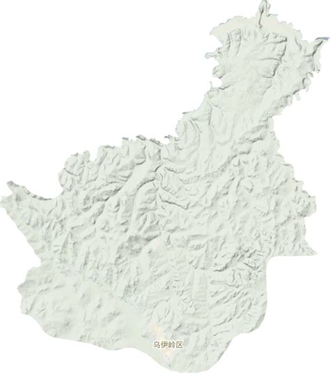 乌伊岭区高清地形地图bigemap Pro数据要素设计软件ded