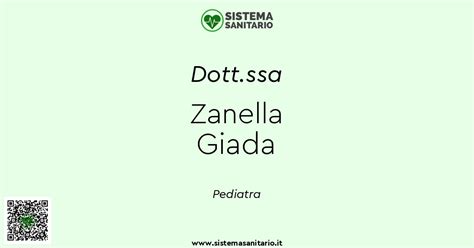 Dott Ssa Zanella Giada Pediatra A Casarsa Della Delizia Pn Sistemasanitario It