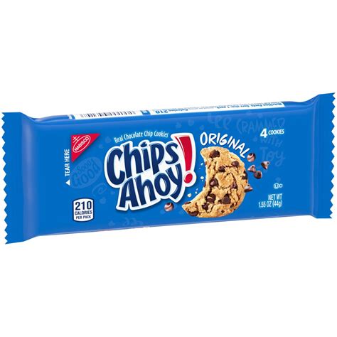 Chips Ahoy Snack Pack 155oz 44g 3d Candy Co