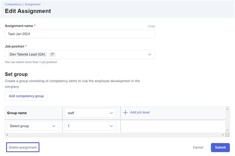 How To Manage Competency Assignment On Talenta Performance Mekari Talenta