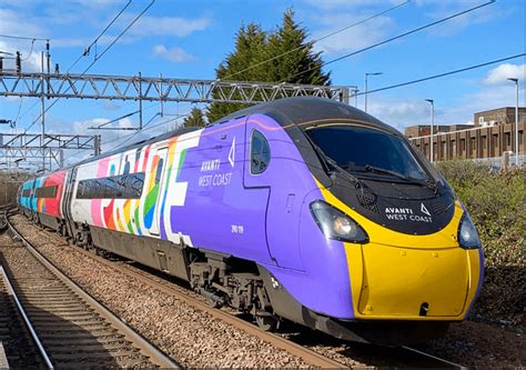 Class 390 In Pride Month Rukrailways