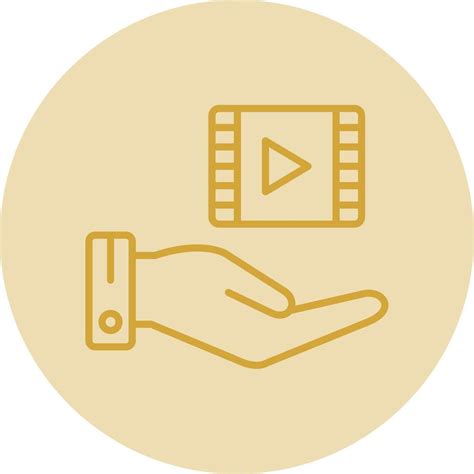 Line Yellow Circle Icon 44096073 Vector Art At Vecteezy