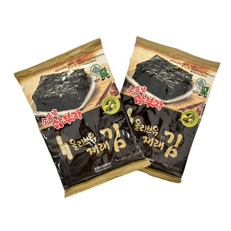 소문난삼부자 올리브유 재래김 25g 3봉12 소문난 삼부자김