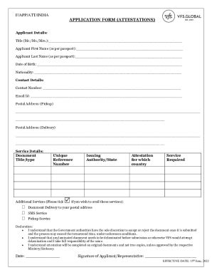 Fillable Online Application Form Attestation Pdf Fax Email Print PdfFiller