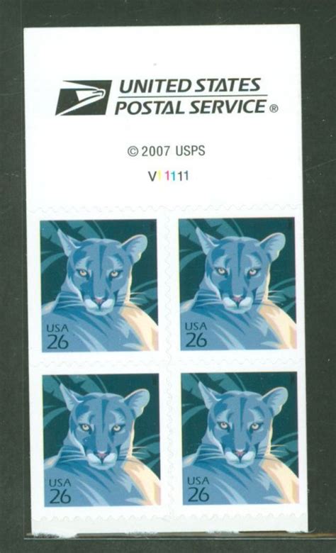 United States 4137 Plate Block United States General Issue Stamp