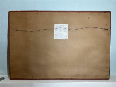 Theodore Cornelius De Groot Limited Edition Theodore Degroot Signed And Numbered Seascape Wood