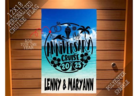 Cruise Magnet Anniversary Cruise Door Sign Cruise Door Decoration