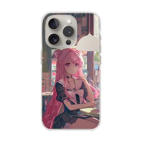 Oneticase Cafe Chilling Anime Girl Magnetic Case For Iphone Onetify