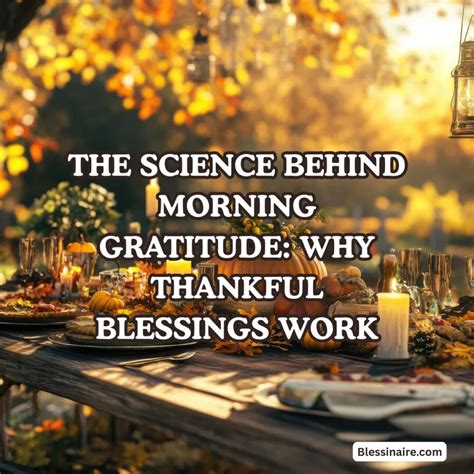 Thankful Good Morning Blessings Cultivate Gratitude