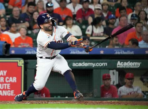 Houston Astros Jose Altvuve Named Al Player Of The Week