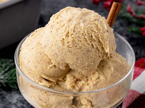 Eggnog Ice Cream Recipe Dinner Then Dessert