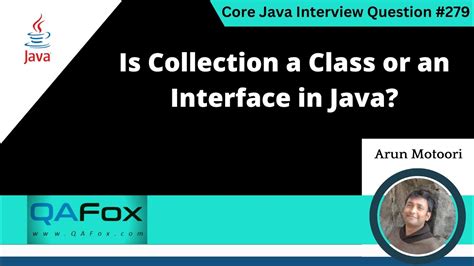 Is Collection A Class Or Interface In Java Core Java Interview Question YouTube