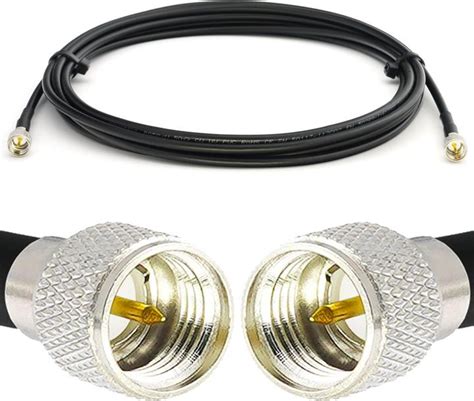 Rangeful Mini Uhf Male To Mini Uhf Male 30cm Rg58u Coaxial Cable Rg58