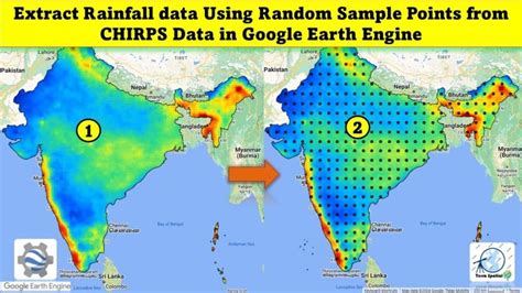 Extract Rainfall Data Using Random Sample Points From Chirps Data In