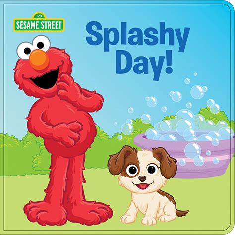 Sesame Street Splashy Day Waterproof Bath Book Bath