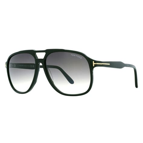 Tom Ford Raoul Smoke Gradient Navigator Mens Sunglasses Ft0753 01b 62